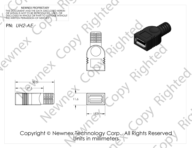 USB 2.0 Cable Assemblies | Newnex