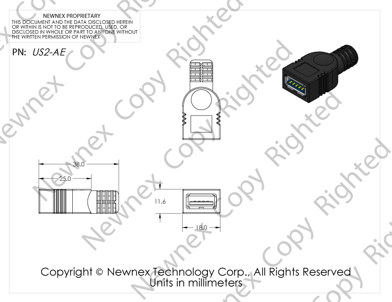 USB 3.0 USB-A to USB-A Cable: High-Speed Data for USB Debugging & More