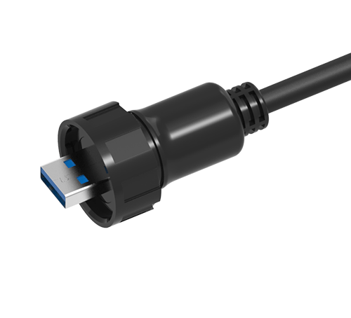 IP67 USB 3.0 Waterproof Cable Connections Systems