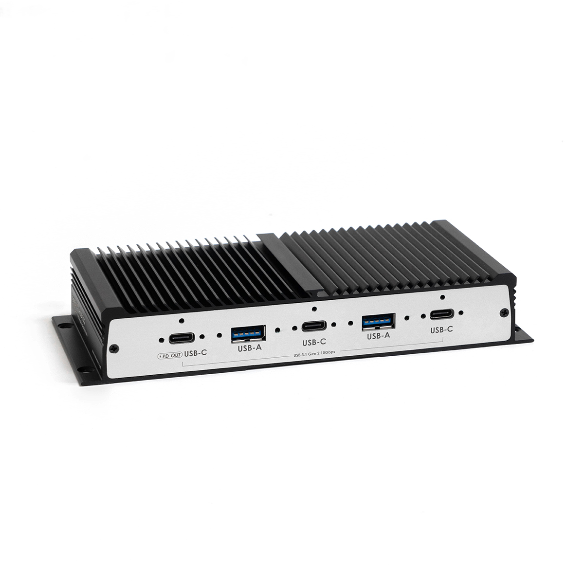 Industrial USB C Hub with USB 3.2 Gen 2 Data and 100W Power Delivery
