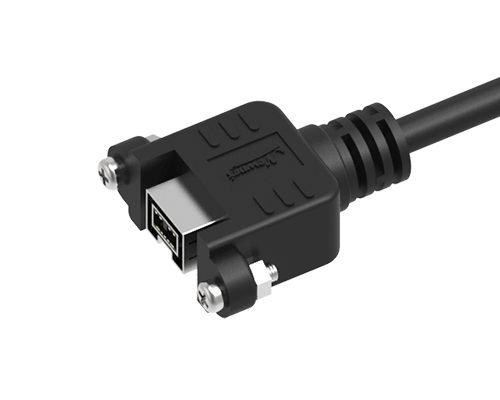 Panel Mount USB Cables, Secure USB 2.0 Integration